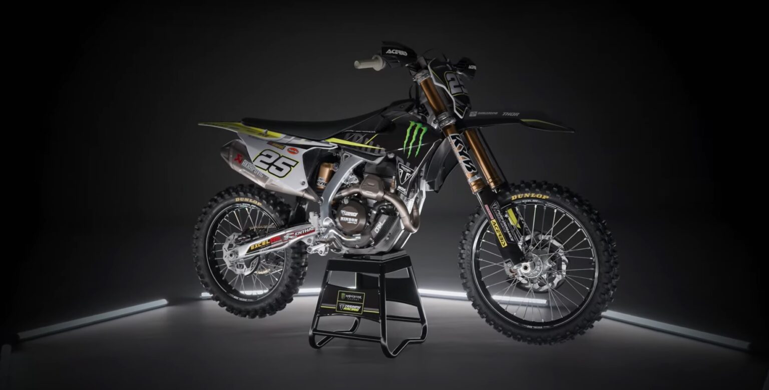 Triumph Racing & Monster Energy s'associent jusqu'en 2025