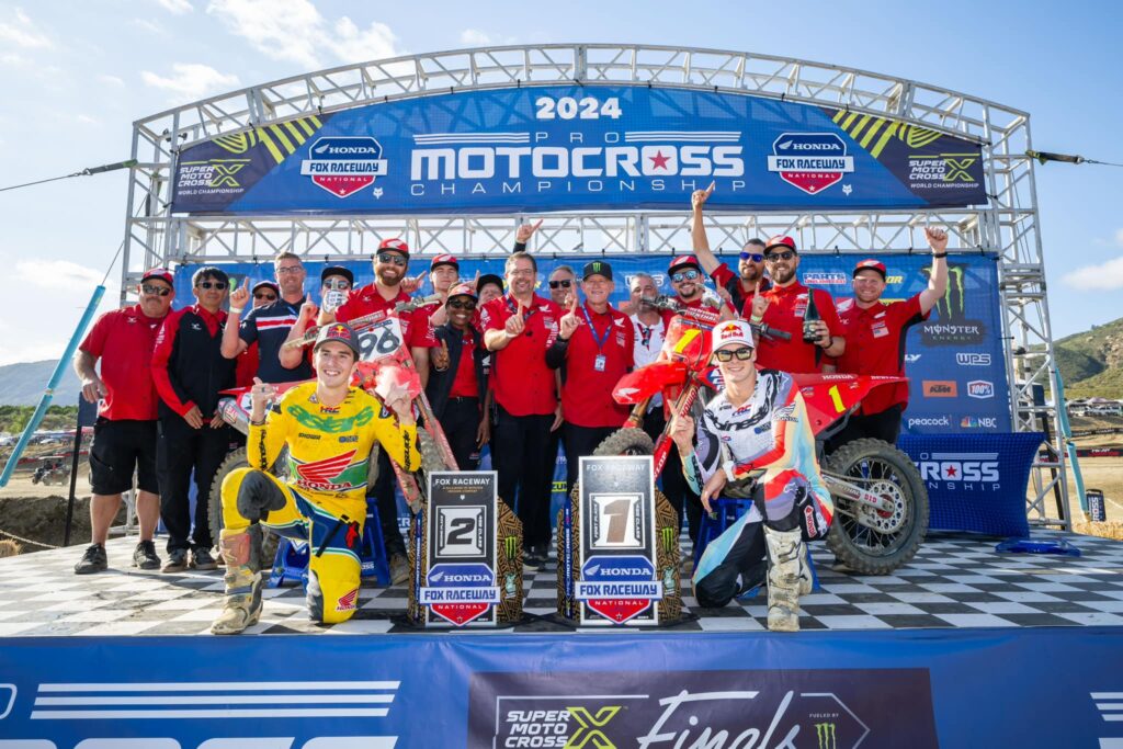 Le doublé pour Jett Lawrence à Fox Raceway