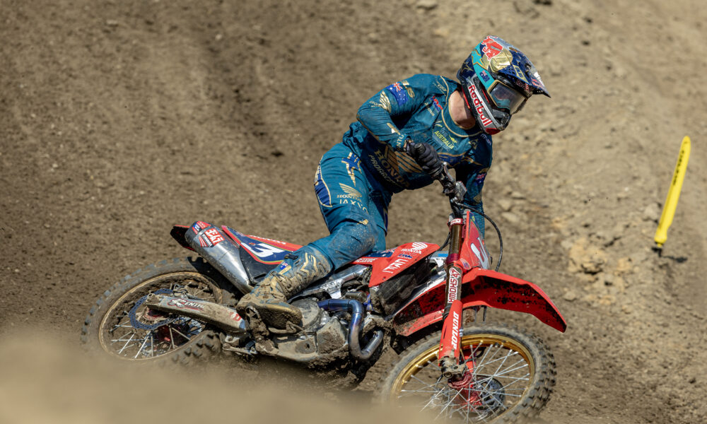 MXDN: Hunter Lawrence remporte la manche MX2+Open